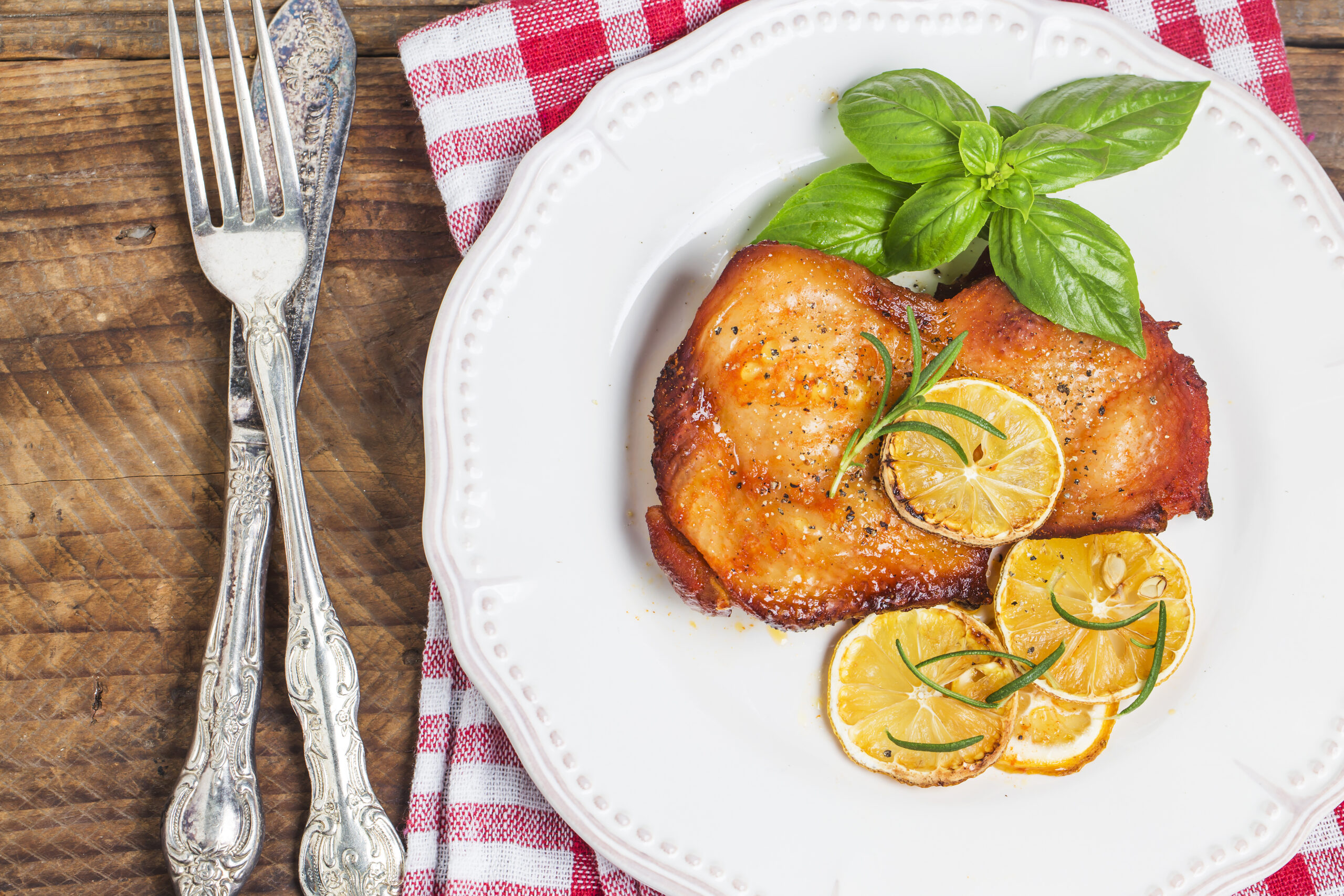 Roast Chicken with Grapefruit recipe